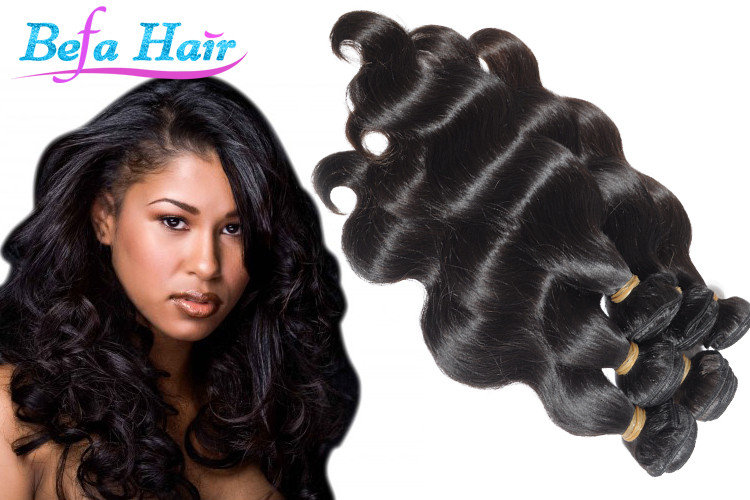 24 Inch Remy Virgin Peruvian Human Hair Extensions Weave 3.3oz - 3.5oz/pcs