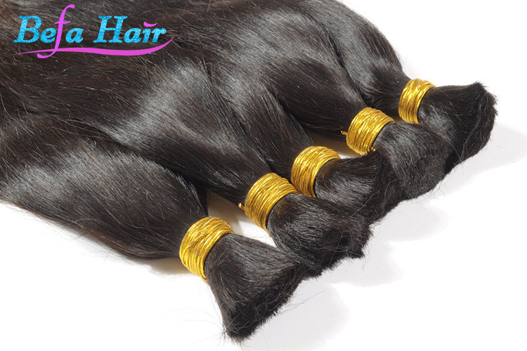 Unprocessed Grade 7A Wet And Wavy Malaysian Straight Hair Extensions For Girls