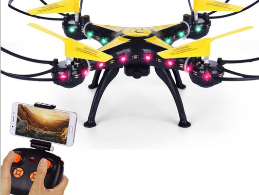 2020 Hot Sale Drone With Shinning Light 2.4Ghz Helicopter Long Distance Remoto Contral Quocoter Drone Outdoor Flying Toy supplier