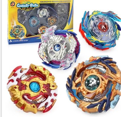 High Quality Metal Fusion Beyblades Burst Set Gyro with Handgrip Launcher Top Box Bayblade Toys Spinning Top For Kid supplier
