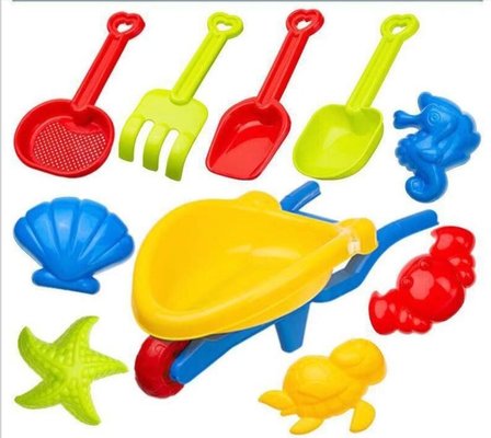 2020 Hot Sale Outdoor Sandbeach Toys Bucket Shovel Toddler Kids Children Beach Sand Toy Set Kids Plastic Beach Toys supplier