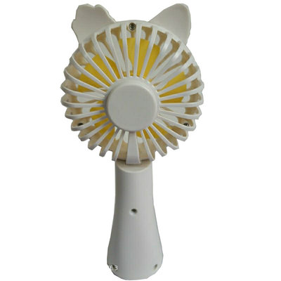 High quality handheld fans MIni Fan Electronic Usb Student Blue Pink ABS Plastic Anamal Appearance Fan For Children supplier