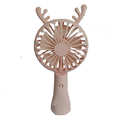 High quality handheld fans MIni Fan Electronic Usb Student Blue Pink ABS Plastic Anamal Appearance Fan For Children supplier
