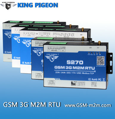 GSM sms remote relay switch GSM Switch street light control 4 Relay Outputs RTU5021