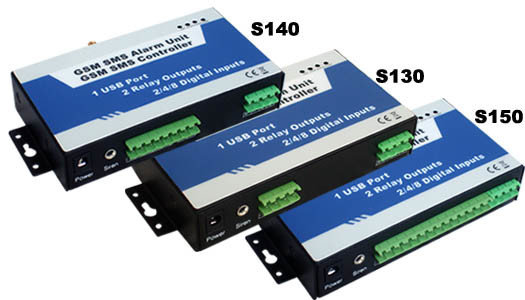 S140 GSM 3G 4G Remote Controller Alarm(4DIN+2DO+USB)