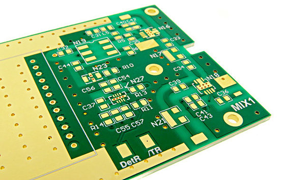 HDI PCB Circuit Board Multilayer fr4 PCB with green solder mask and immersion gold surface treatment
