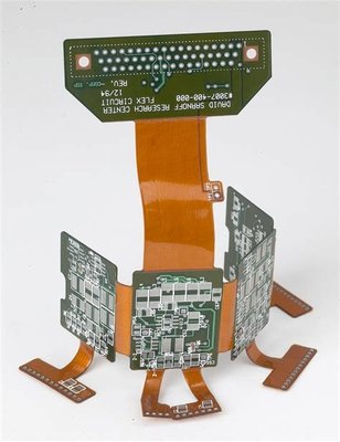 Selective Bonding FPCB with Partly Green LPI and Partly PI Cover lay Fabricant