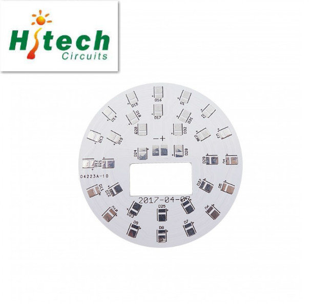 Vehicle Light Round 94v-0 LED PCB Board Aluminum PCB/singlesided aluminum pcb board