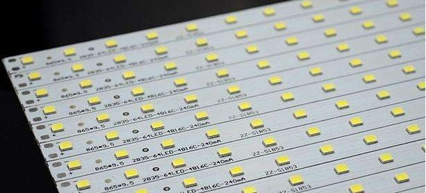 Single Layer Led PCB Board for Audio Amplifier , Custom PCB Production with Gerber data.