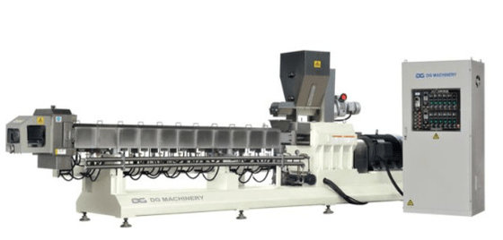 China Double Screw Snack Food Processing Line supplier