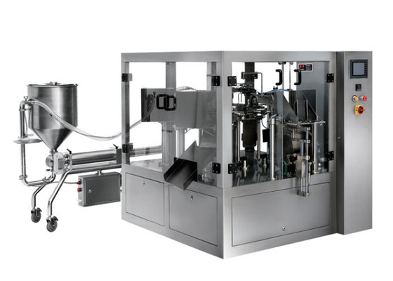 2.3kw Power Doypack Packaging Machine Waterproof Design CE Certification