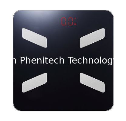 Tempered Glass  LED Display Bluetooth Body Smart Weighing Scale