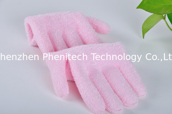 Beauty Girl Love hand moisturizing gloves Home use , Silicone Material