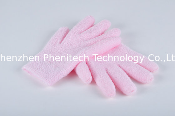 Beauty Girl Love hand moisturizing gloves Home use , Silicone Material