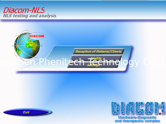 Hi-tech 3d nls quantum resonance magnetic body health analyzer