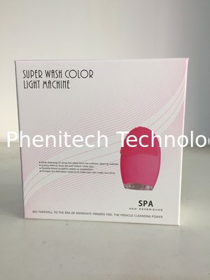 Silicon Electric facial cleansing brush face beauty cleaser massager for girl