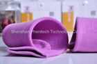 Long Violet Moisturizing Gel Socks , Wrinkles Removal Foot Moisturizer Sock