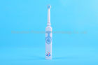 Mini White Travel Electric Toothbrush , Rotating Kids Electric Toothbrush