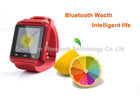 Multi Language Bluetooth Smartphone Watch / OLED Bluetooth Bracelet Watch