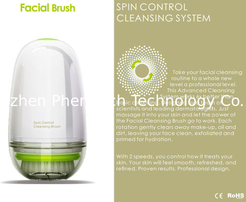 Face Exfoliating Electric Facial Cleansing Brush Spin Control Cleansing System
