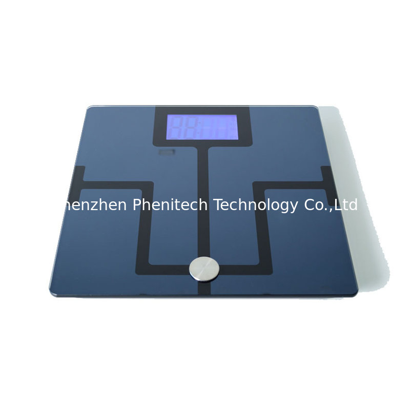 4 High Precision Sensors Weight Body Fat Scale Auto Power Off