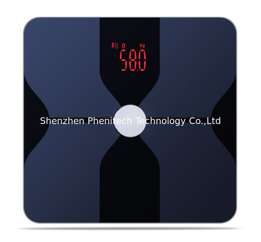 Free APP Wireless Bluetooth Body Fat Scale Support with Ios/Android System
