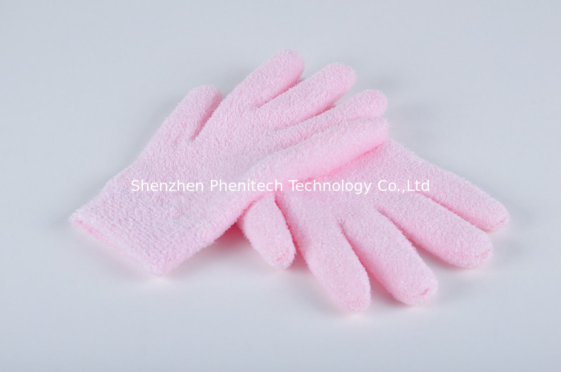 Beauty Girl Love hand moisturizing gloves Home use , Silicone Material