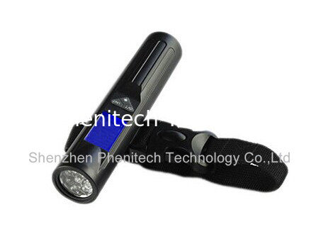 Smart Flashlight Electronic Luggage Scale , Travel Weighing Scale For Luggage