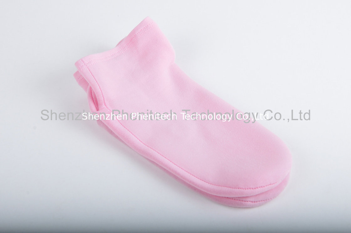 Jojoba Oil Spa Thermoplastic Rubber Feet Moisture Socks For Family Healthy