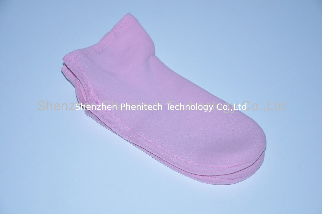 Multifunctional Women Pink Foot Moisturizing Socks With Soften Dry Skin