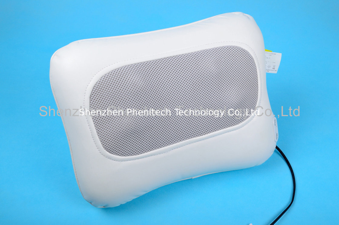 Home and Car Use Deep Shiatsu Kneading 3D Massaging Back Pillow , CE