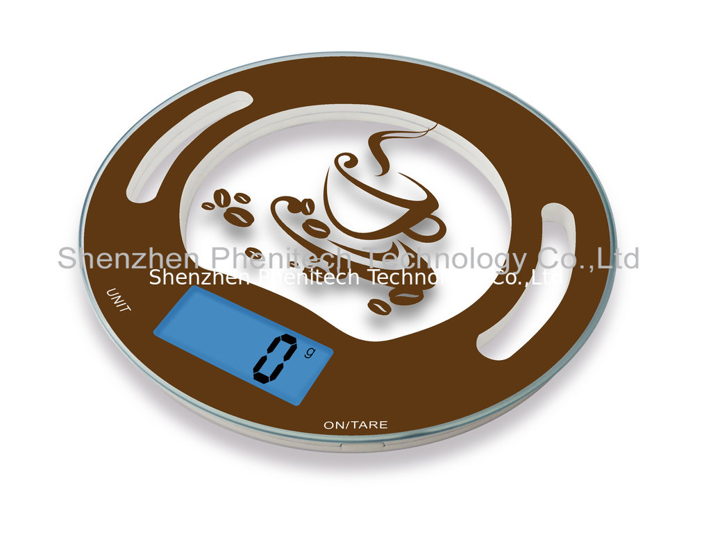 90 × 30mm LCD Screen 5kg Electronic Kitchen Scale With Tare Function