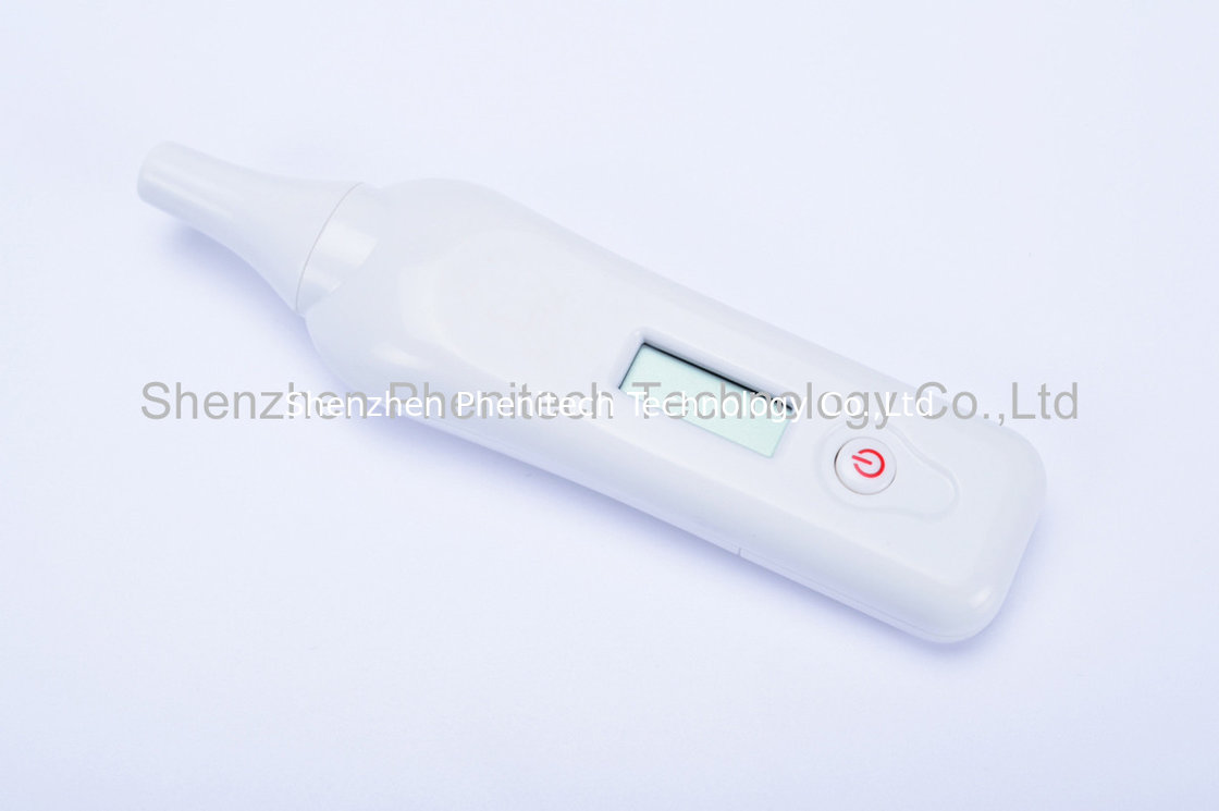 Accurate White Digital Baby Thermometer , Portabl Infrared Ear Thermometer