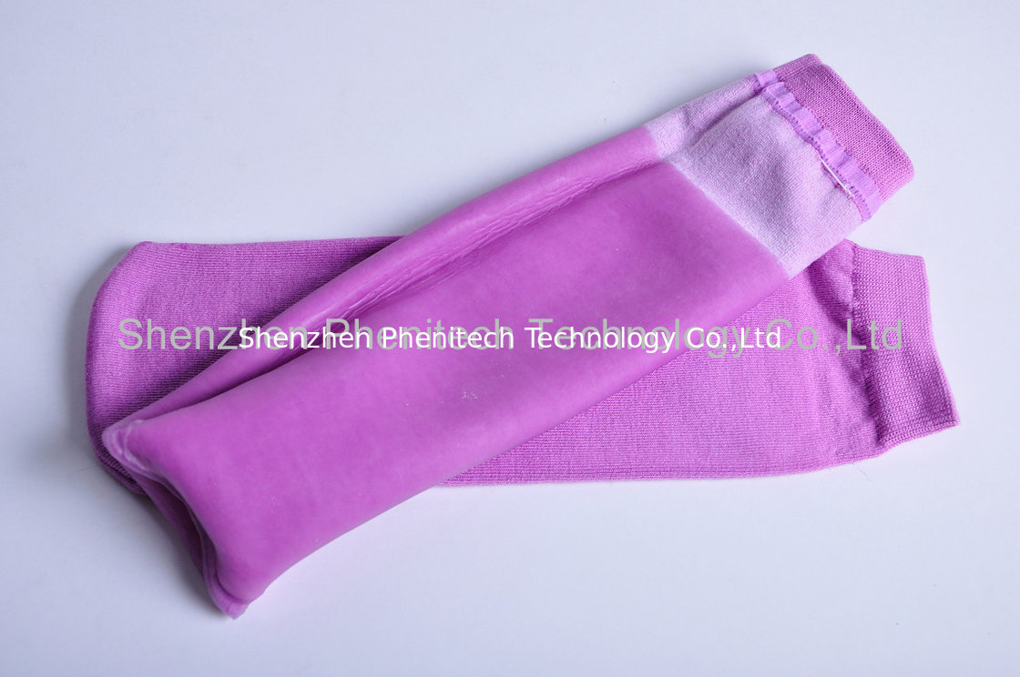 Cotton Feet Spa Treatment Moisturizing Gel Socks , Gel Lined Moisturizing Socks