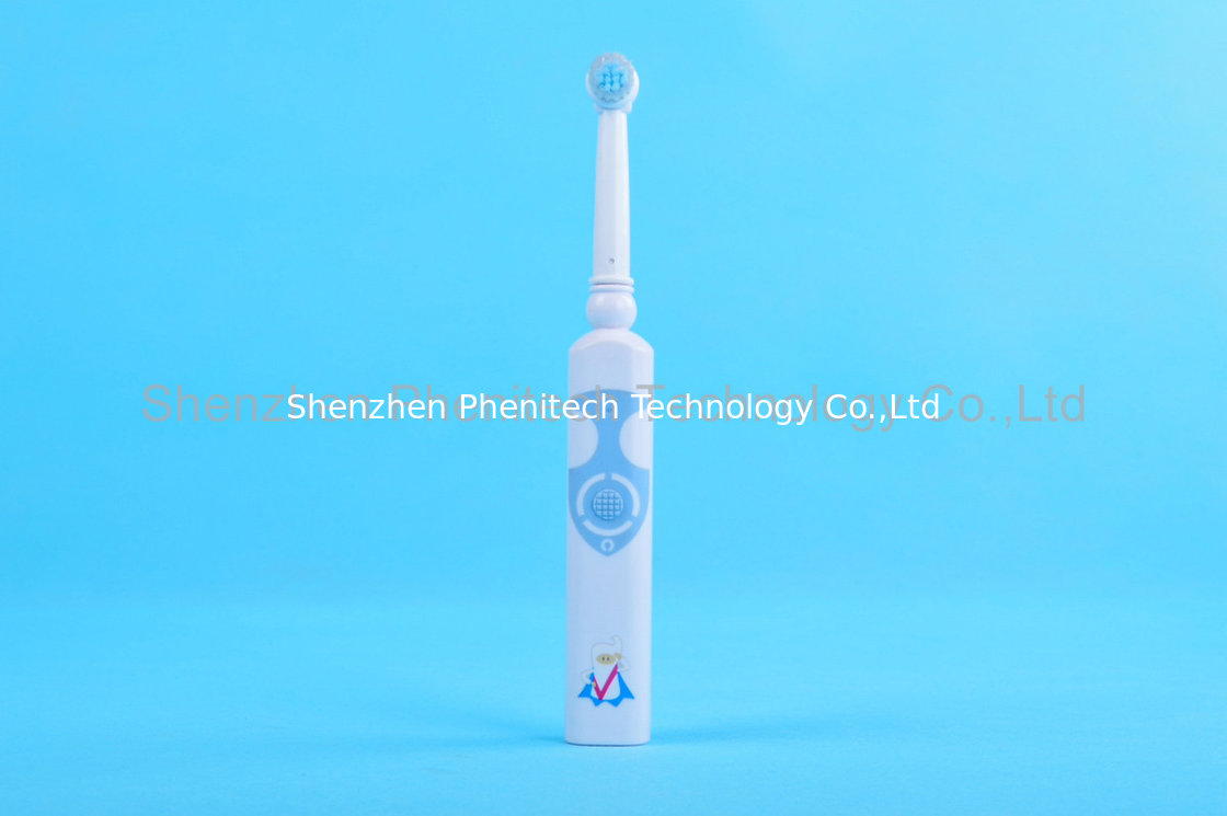 Mini White Travel Electric Toothbrush , Rotating Kids Electric Toothbrush
