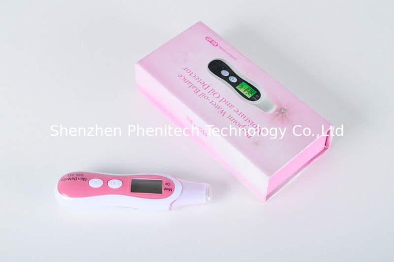 High Sensitive Probe Beauty Digital Skin Moisture Tester , Oil Tester