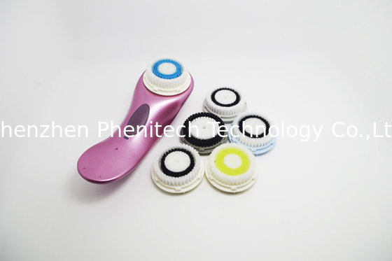 Rechargeable Electric Facial Cleansing Brush Sonic Facial Brush For Ladies