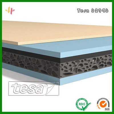 Tesa62946 Foam mounting tape with polyester film reinforcement,Tesa62946 High performance Cotton foam adhesive Tape supplier