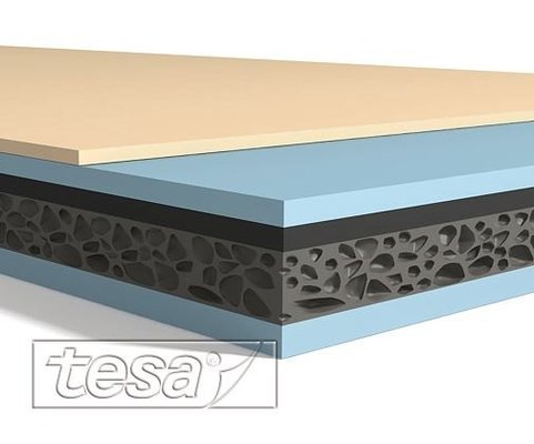 Tesa62946 Foam mounting tape with polyester film reinforcement,Tesa62946 High performance Cotton foam adhesive Tape supplier