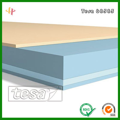 Tesa68585 easy to rework tape,Tesa68585 PET tape with different viscosity on both sides supplier