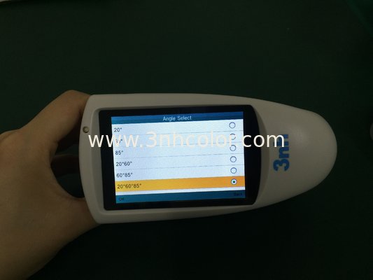 Touch screen Multi-angle NHG268 Precise Gloss Meter with 20/60/85 degree 2000gu for ceramic floor tile