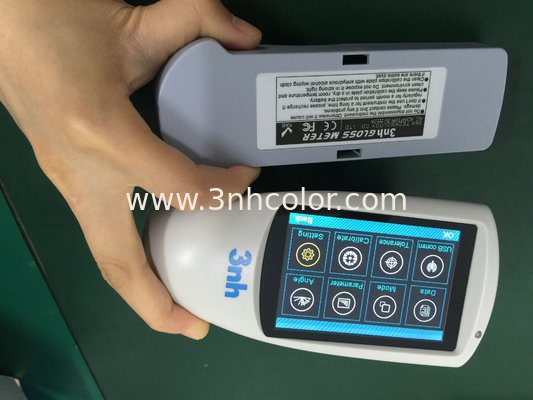 Touch screen Multi-angle NHG268 20 60 85 degree high accuracy gloss meter 2000gu for ceramic floor tile