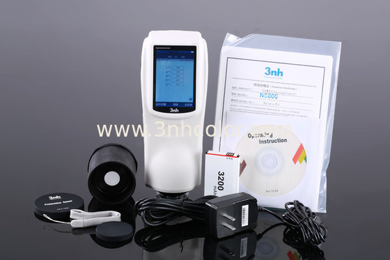 Shenzhen 3nh NS800 cheap color spectrum analyzer  portable spectrophotometer 45/0 for liquid particle