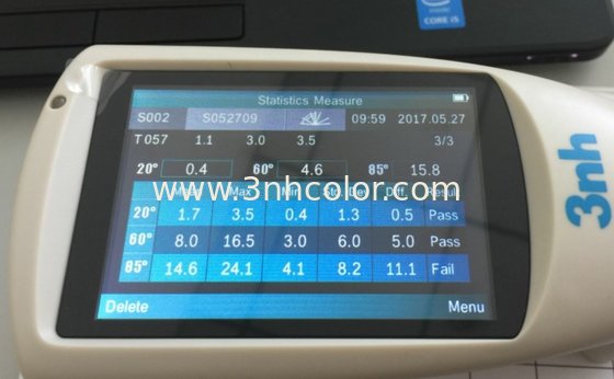 NHG268 hi gloss offset inks phinolic resin tri angles Gloss Meter with 2000 gu 20 60 85 degree compare to BYK 4446