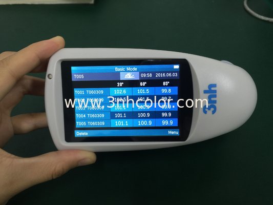 NHG268 hi gloss offset inks phinolic resin tri angles Gloss Meter with 2000 gu 20 60 85 degree compare to BYK 4446