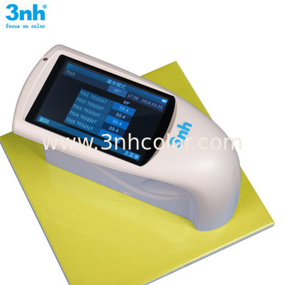 Smart single angle glossmeter 3nh NHG60 1000gu touch screen gloss meter compare to wgg-60 micro processor glossmeter