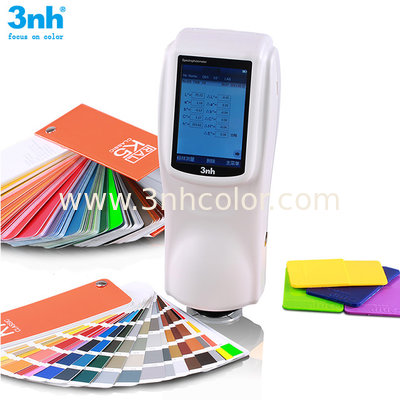 Whiteness testing spectrophotometer NS800 3nh CE approval color matching spectrophotometer with software