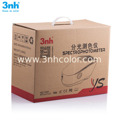 Camera locating aperture colorful logo printing machine color test spectrophotometer YS3020 3nh compare to CM700D