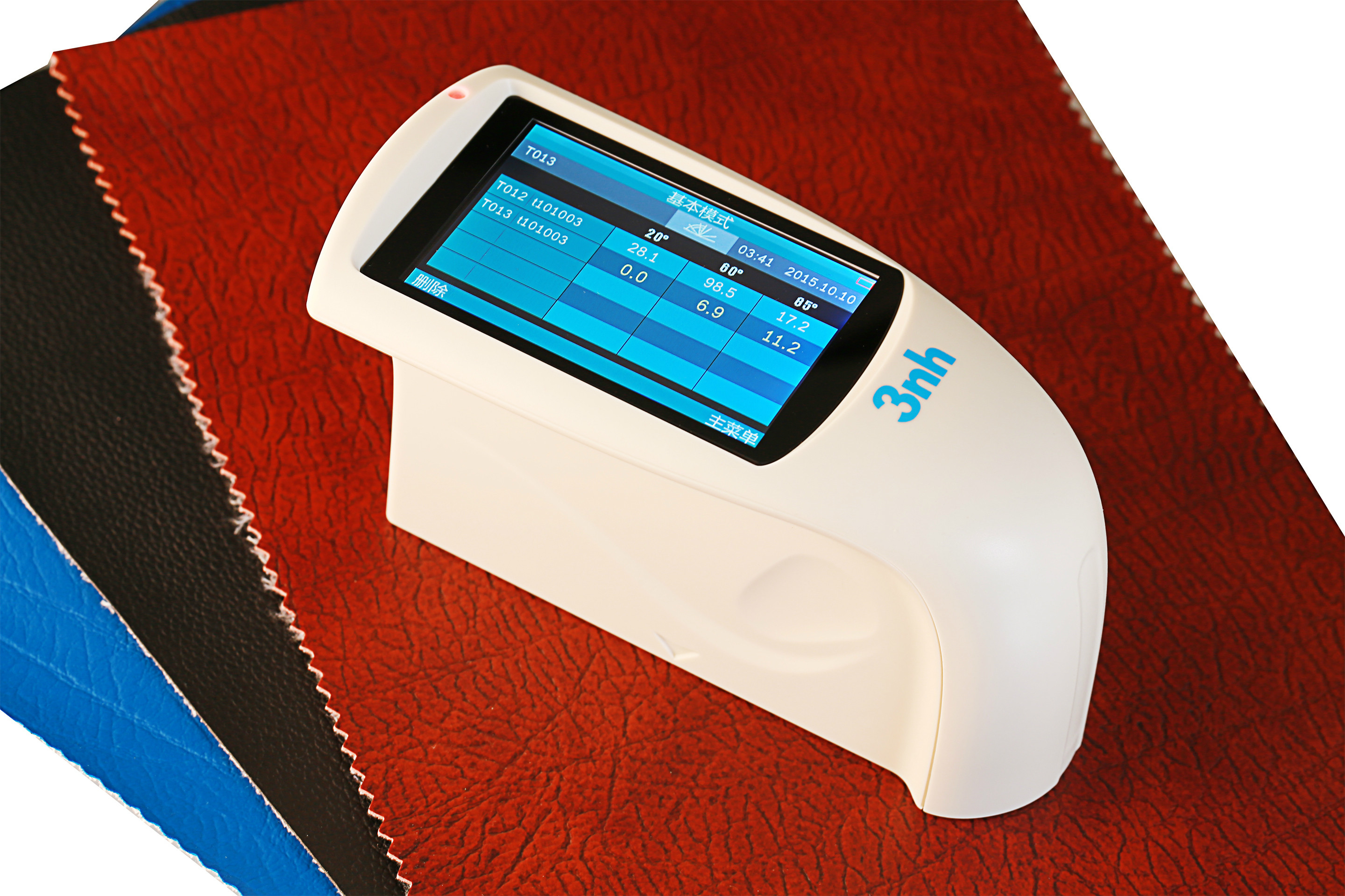 Touch screen Multi-angle NHG268 Precise Gloss Meter with 20/60/85 degree 2000gu for ceramic floor tile