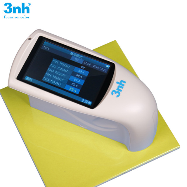 3NH specific Gloss meter 60 degree NHG60M 1000 GU touch screen glossmeter for PET Bottles & Preforms